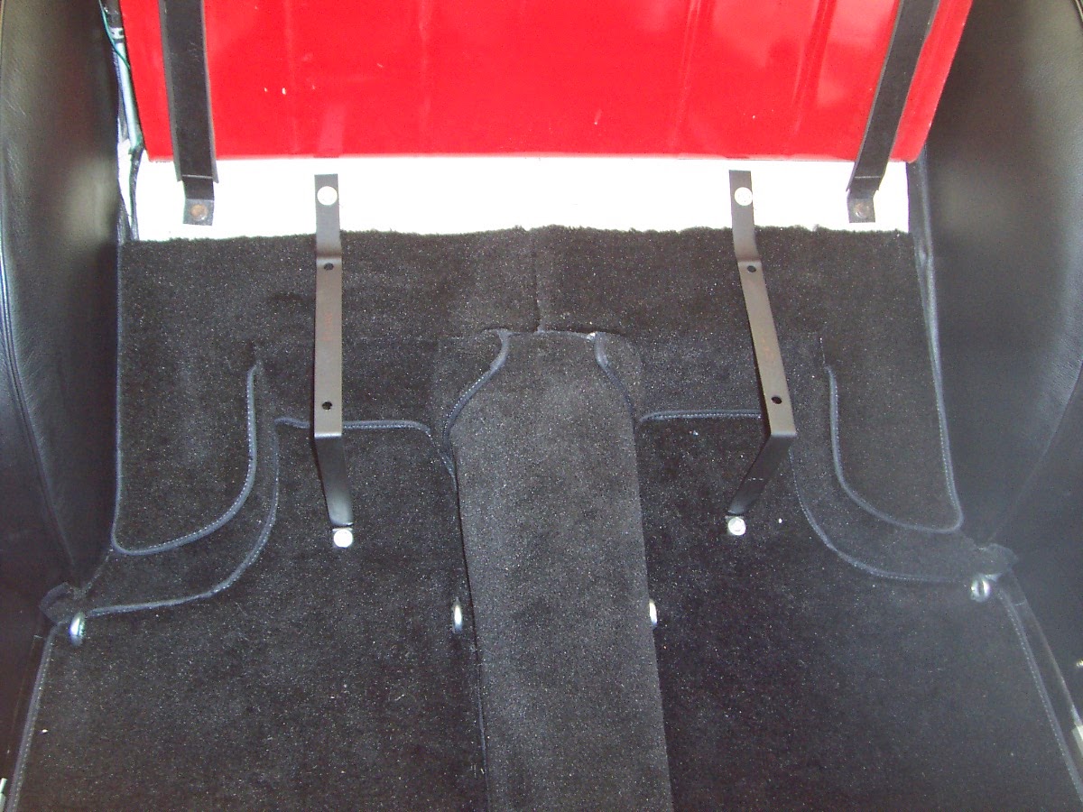 Eric's Garage: Triumph TR3A interior installation