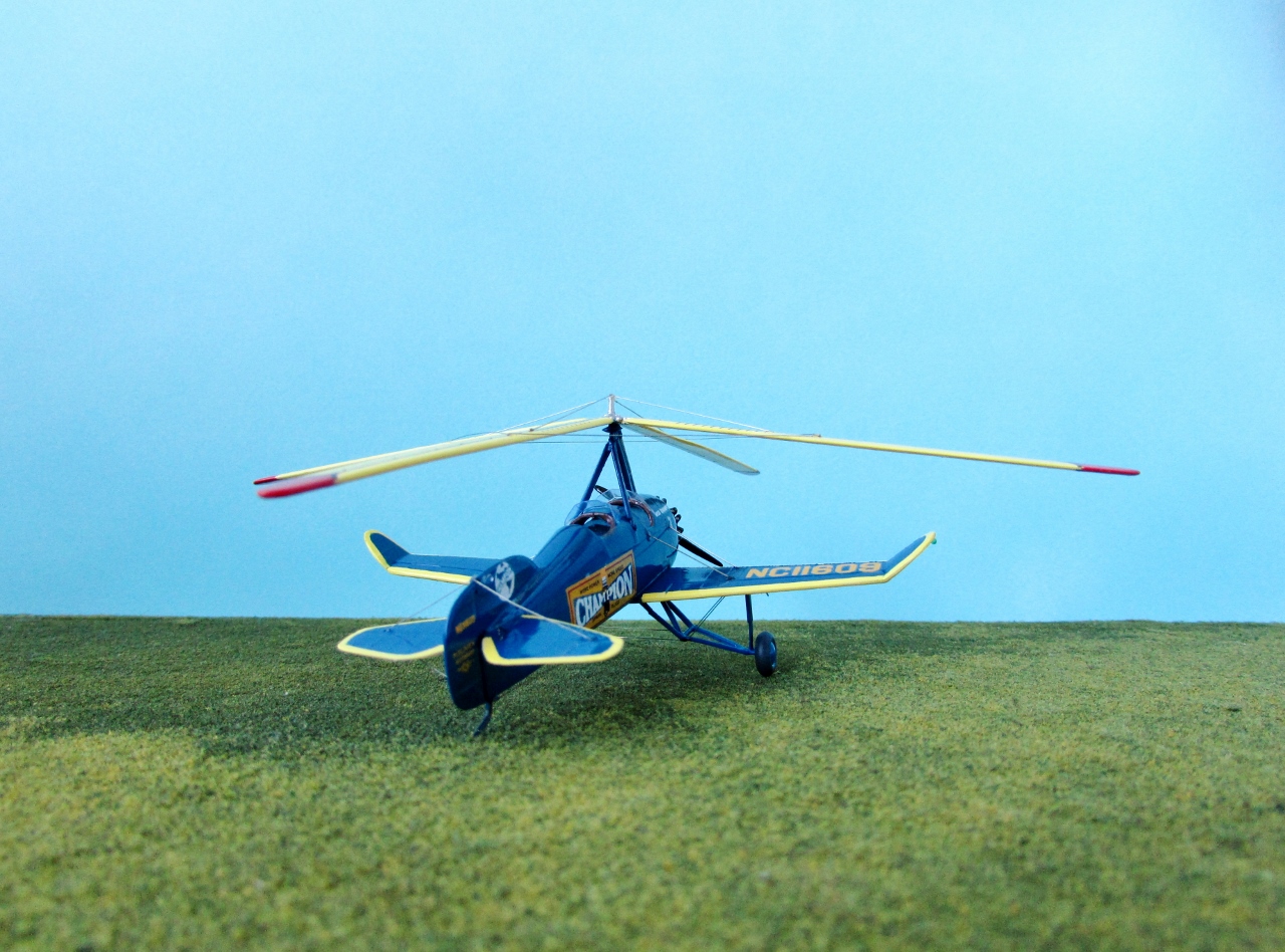 Wings of Intent: Pitcairn Autogyro HO scale completed (Williams ...