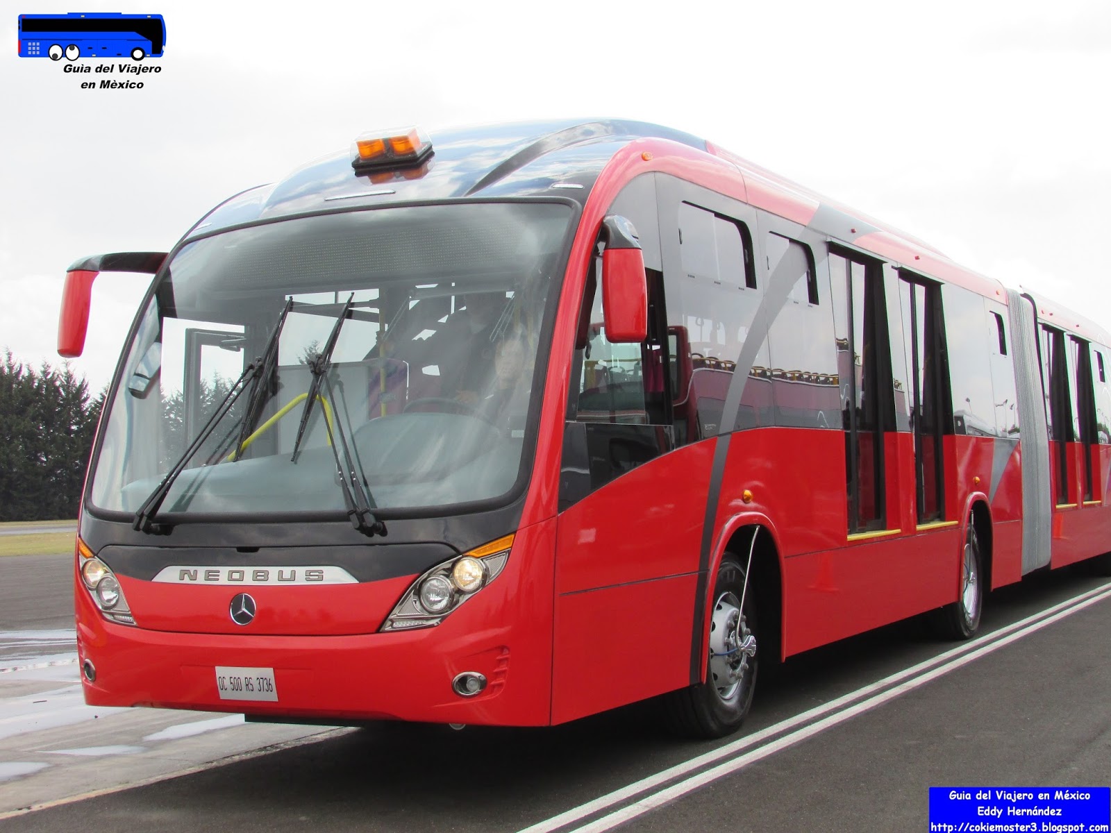 Super Articulado Mercedes Benz Neobus ya esta en el Metrobus