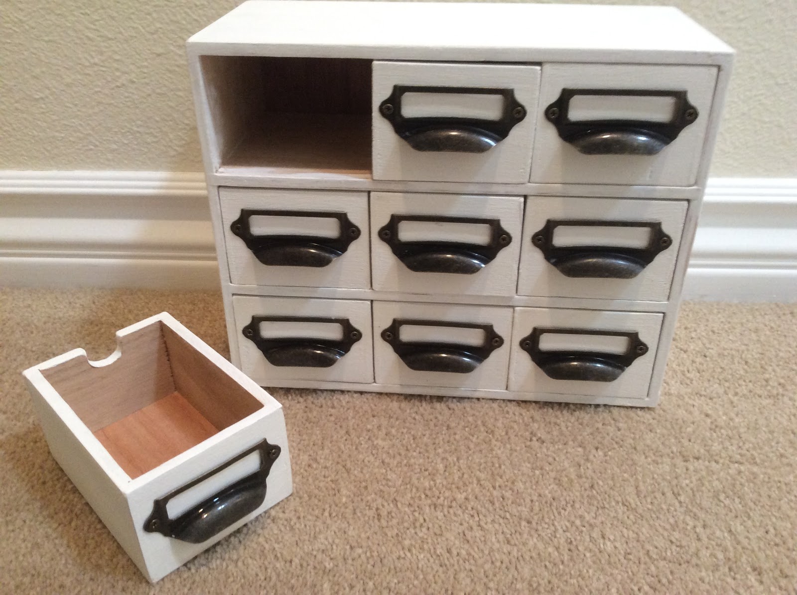 Fresh Vintage by Lisa S: DIY LIBRARY CARD CATALOG CABINET