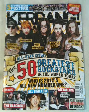 PÓSTER DE BULLET FOR MY VALENTINE Y SLASH EN LA NUEVA KERRANG! ~ Bullet ...