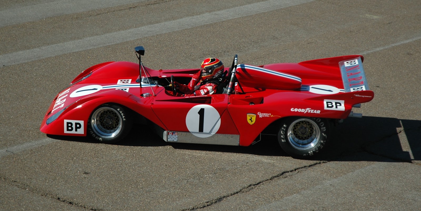 POPPA WHEELIE: N.A.R.T. Ferrari 312P 1972