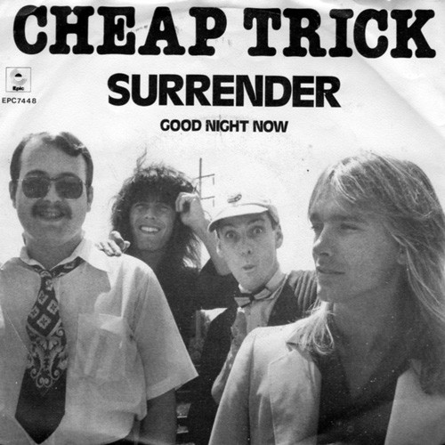 SPANISH BOMBS: Cheap Trick -Rendición (Surrender) 7" 1978