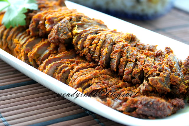 Table for 2.... or more: Turmeric Roasted Beef~Daging Pacak - MFF Pahang #3