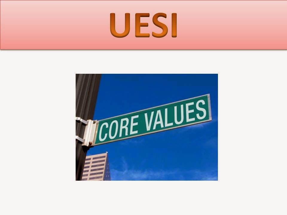 UESI AP: UESI CORE VALUES