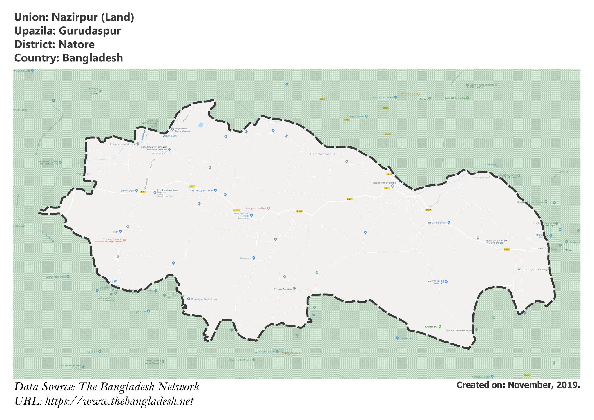 Nazirpur Union, Natore