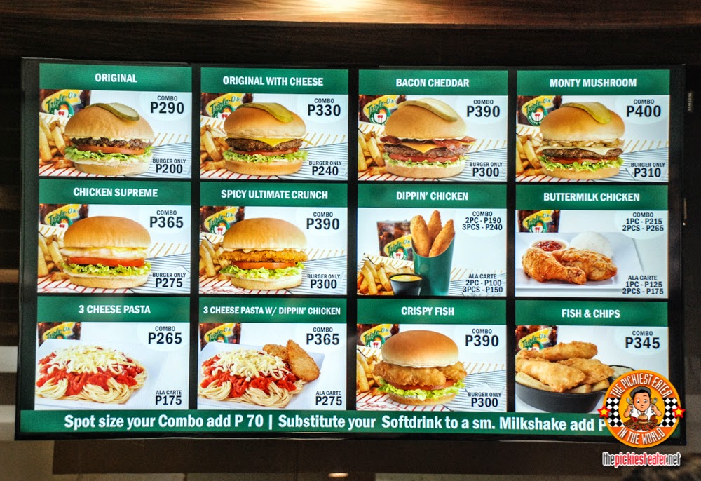 THE PICKIEST EATER IN THE WORLD: TRIPLE-O's BY WHITE SPOT NOW IN MANILA!