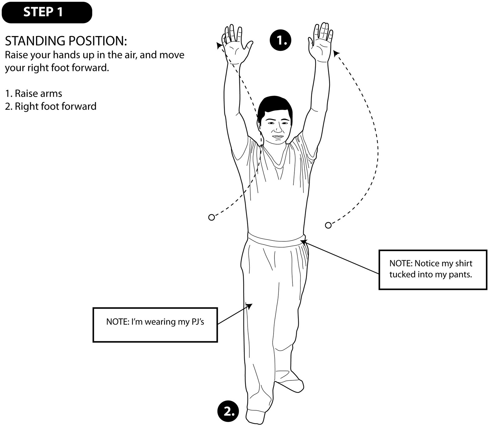 Learn by Diagram: Learn how to do a handstand