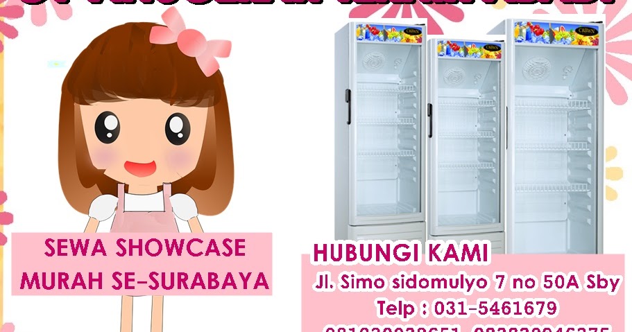 Sewa Showcase Murah di Surabaya