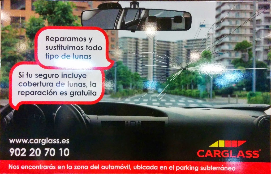 Mi Grand Scenic 2009: Carglass cambia, Carglass repara...