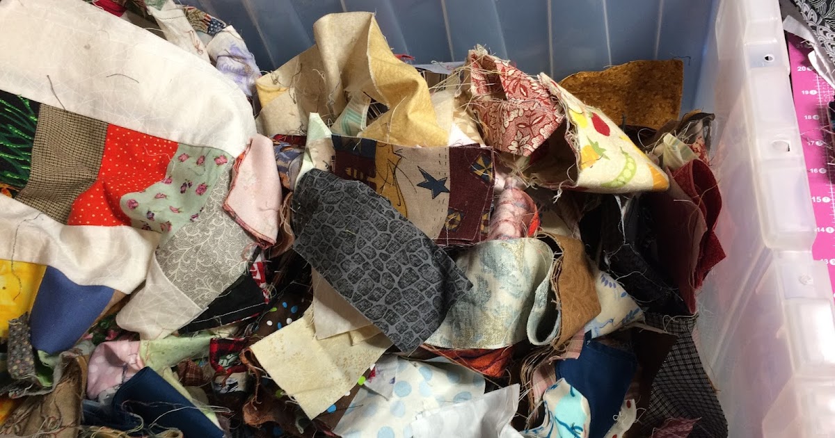 Debby Brown Quilts: Declaring War on the Scrap Bucket!