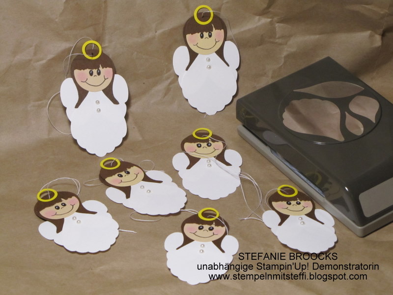 Stempeln mit Steffi: Engel - Punch Art