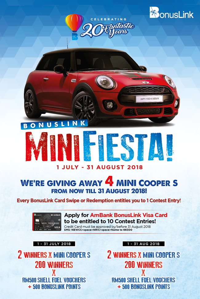 Bonuslink Mini Fiesta 2018
