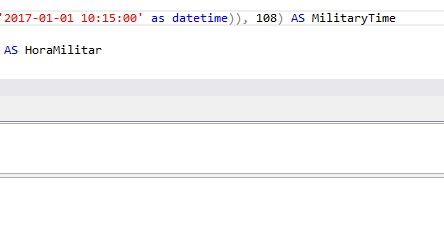 C# AL EXTREMO: Hora Militar o Formato 24 Horas en SQL SERVER