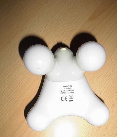 Blubbidiwupps Testblog: Massage leicht gemacht mit dem Ribbit von Homedics