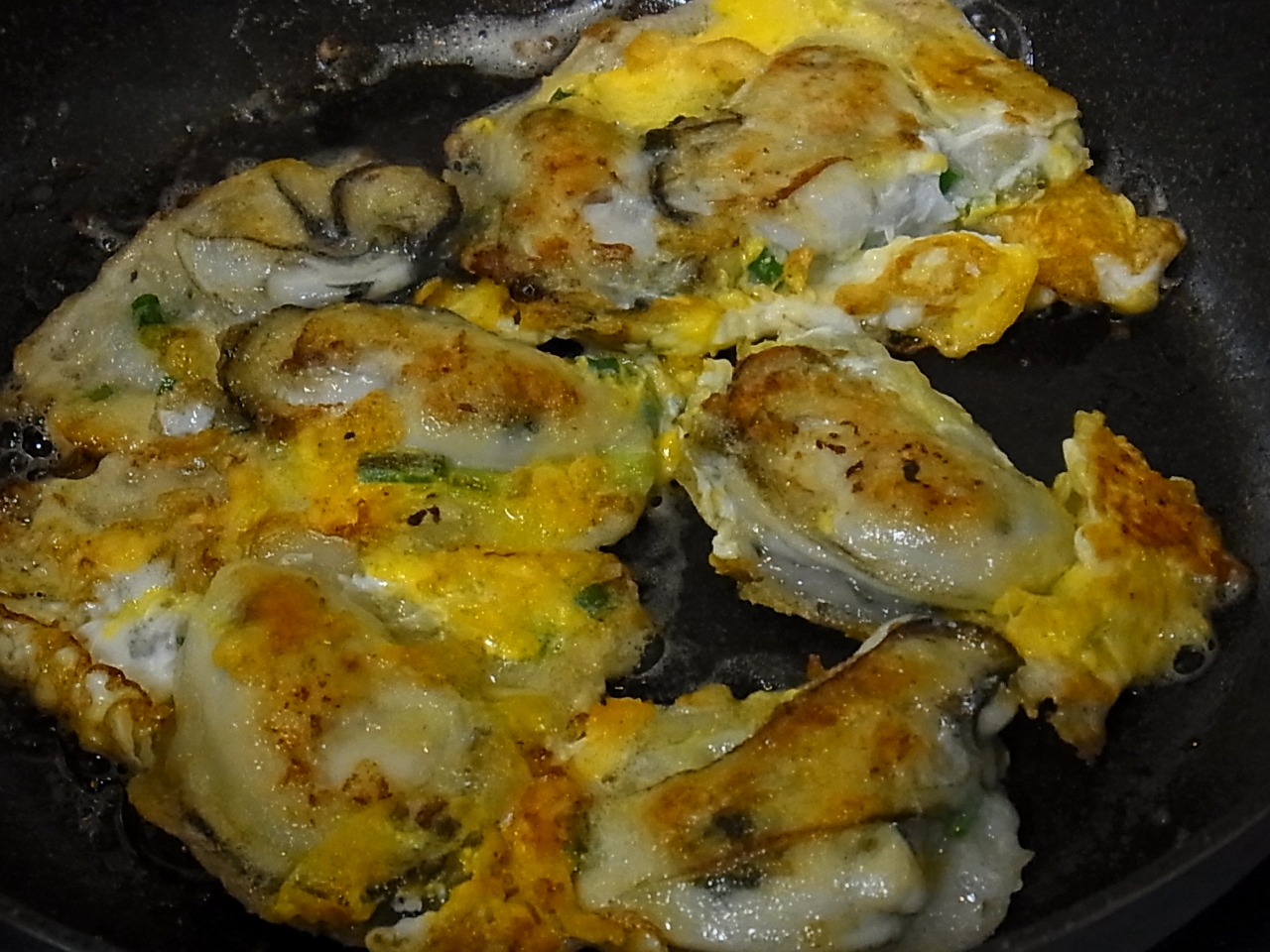 Thai Style Fried Oysters (Hoi Tod) - Taste of Siam