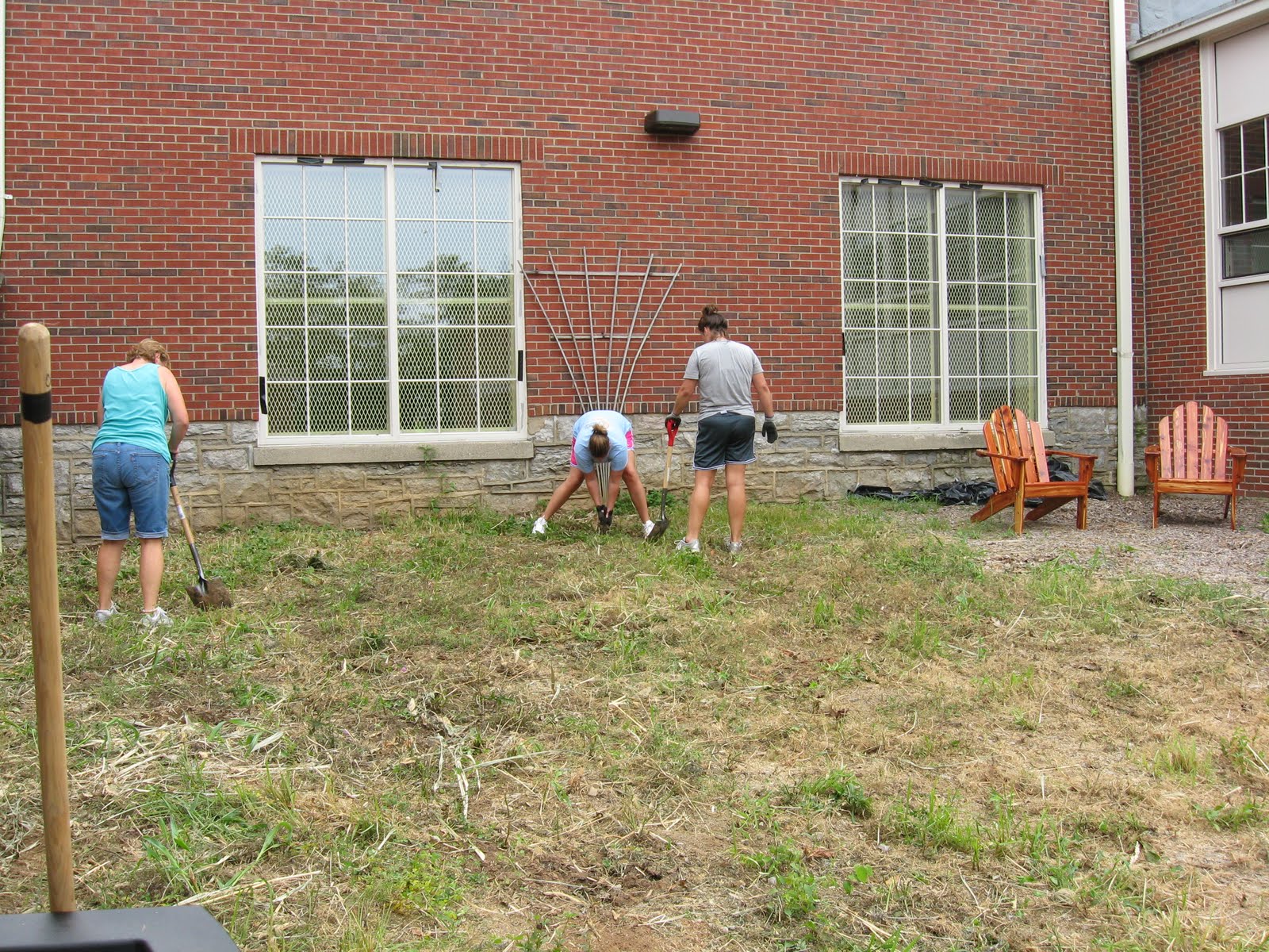 Russell Cave Elementary School Garden: 2011
