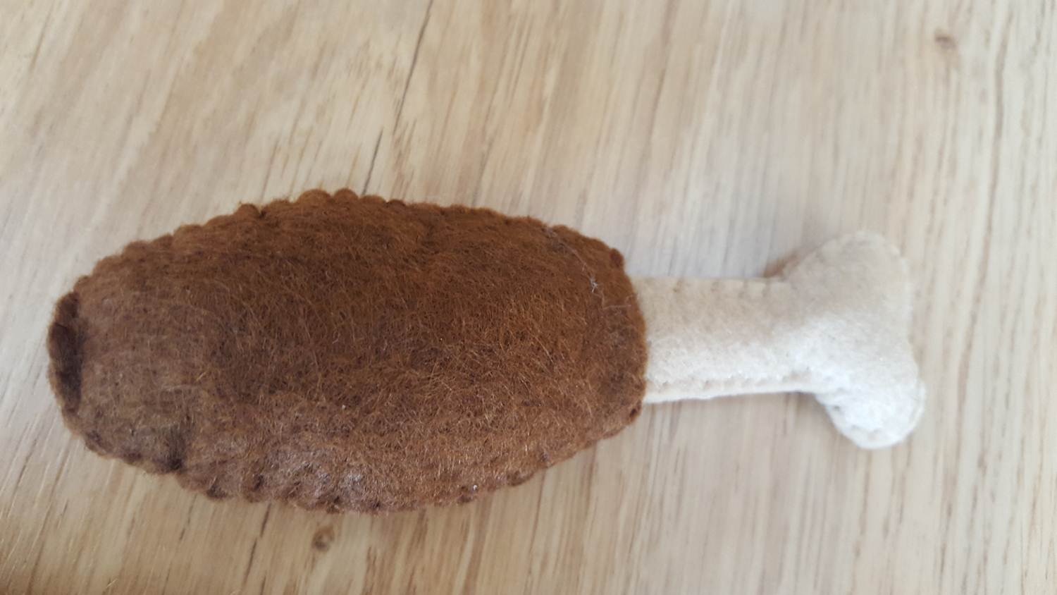 DIY Play Food - fried chicken legs |Keeping it Real