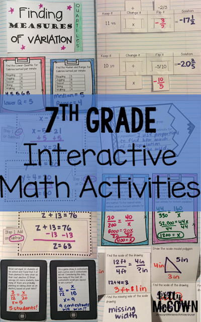 Kelly McCown: 7th Grade Interactive Math Notebook