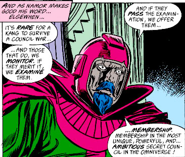 The Peerless Power of Comics!: Council Is Again In Session!