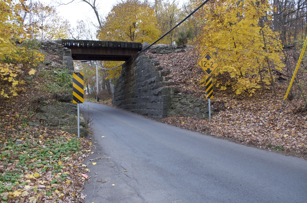 ROCKIN WALLS: Wedge and Feathers Railroad Bridge Alesia to Lineboro Rd MD