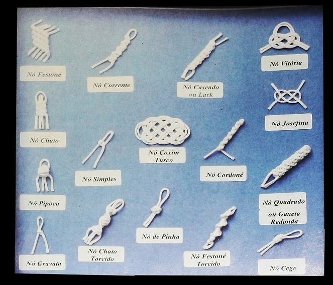 artesanato com quelli: pontos de macramê