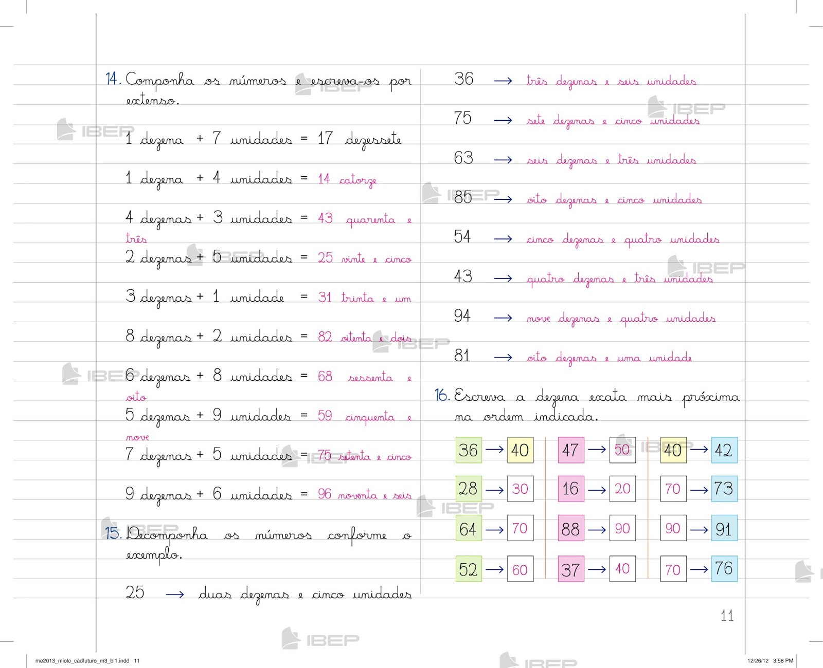 CADERNO DO FUTURO 3 ANO MATEMÁTICA PROFESSOR. - Aprender e Brincar