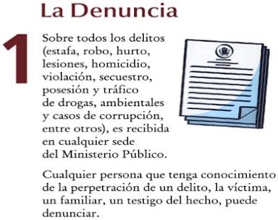 Derecho Penal, Derecho Procesal Penal, Etc. (...): 25-12-2016 Denuncia