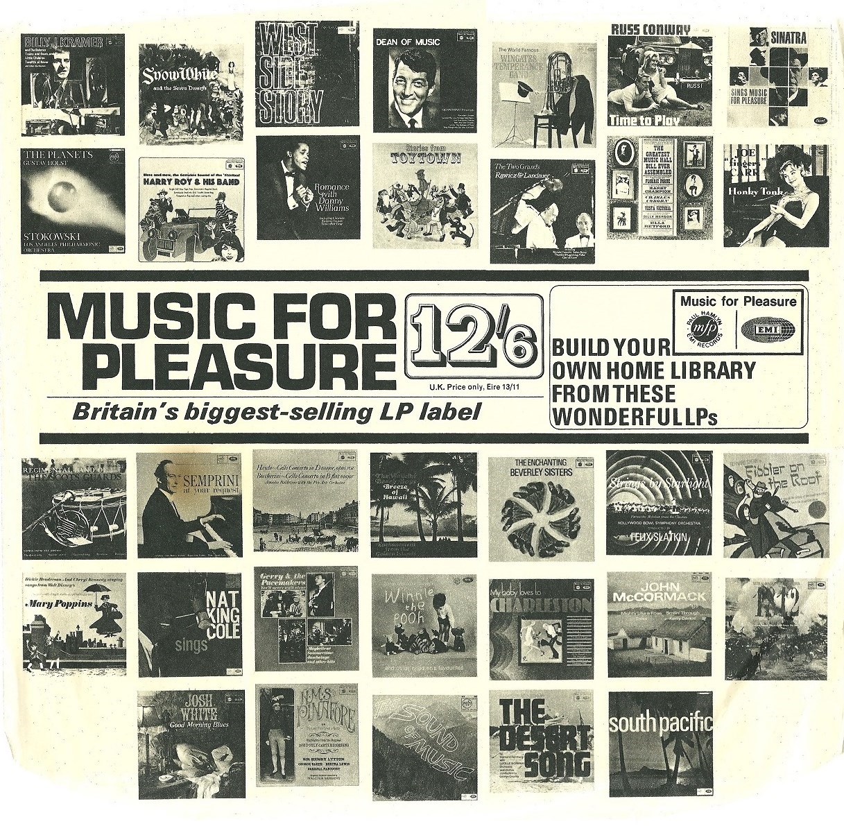 Copycat Cover Records: mfp stickers on the inner sleeves!