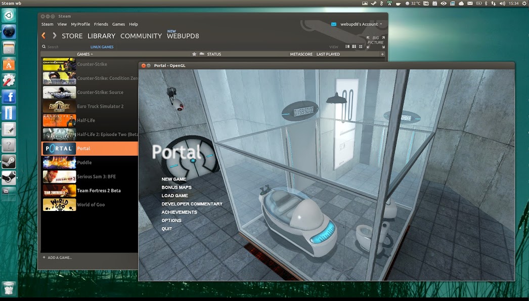 Ubuntu CPC: Portal est maintenant officiellement disponible sur Linux ...