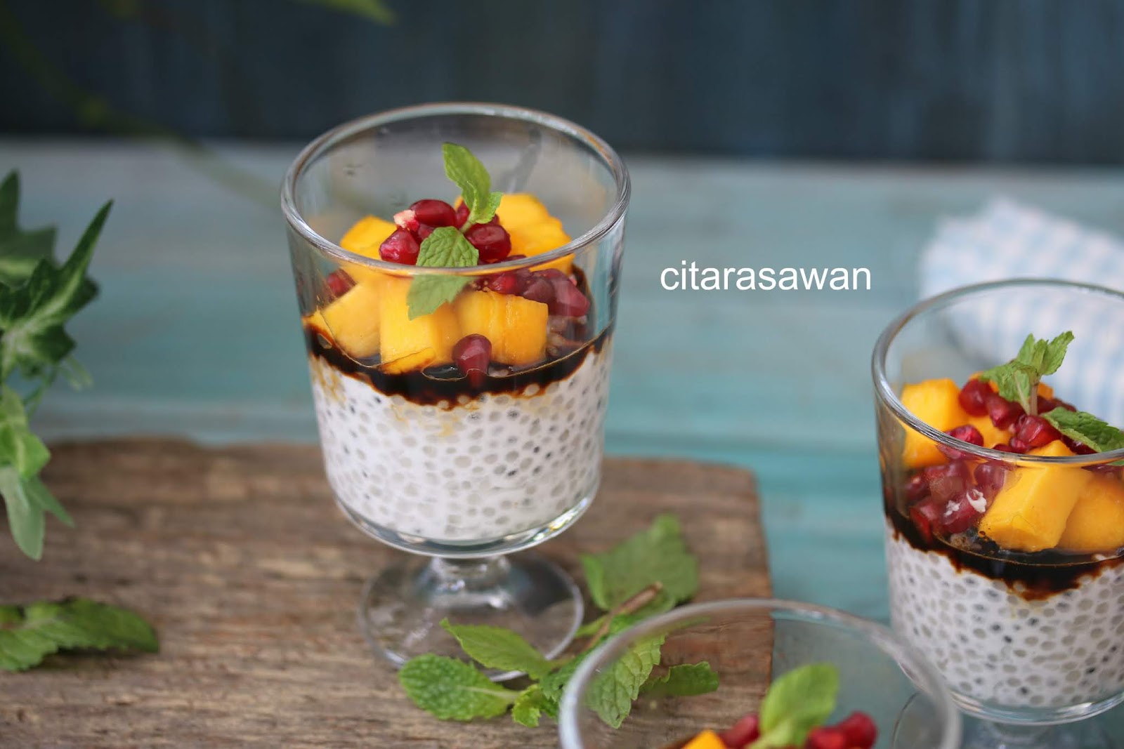 Puding Sagu Selasih Gula Merah ~ Must Read!