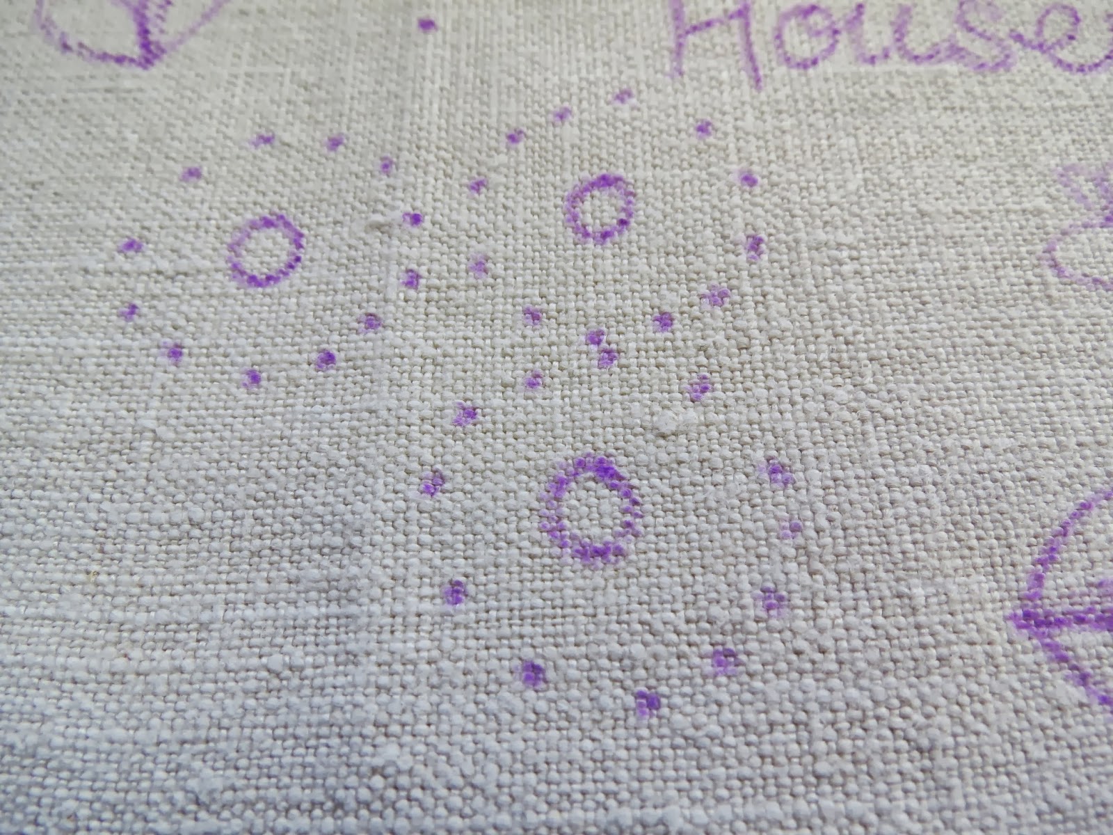 How I transfer an embroidery pattern | A Little Happy Place