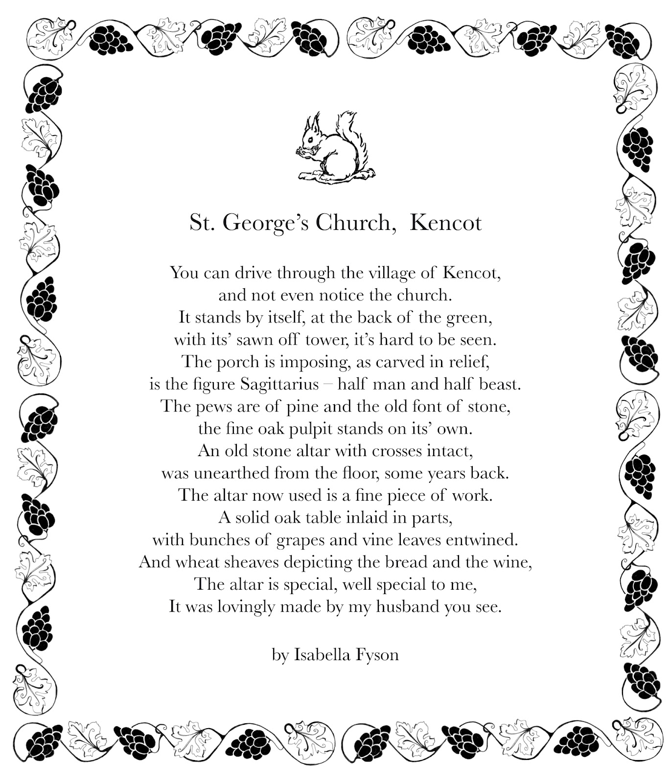 Felicity French Illustration: St George's Church