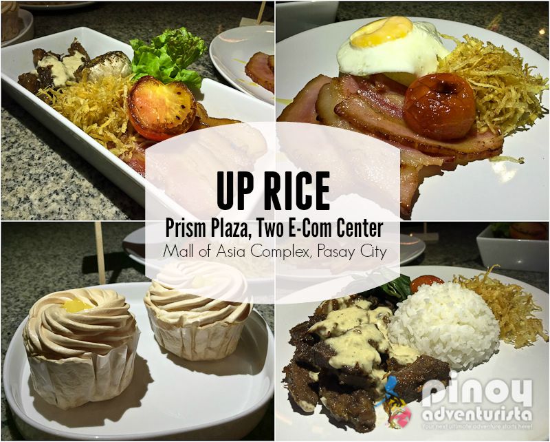 Restaurants in Prism Plaza: UP RICE Mall of Asia Complex, Pasay City ...
