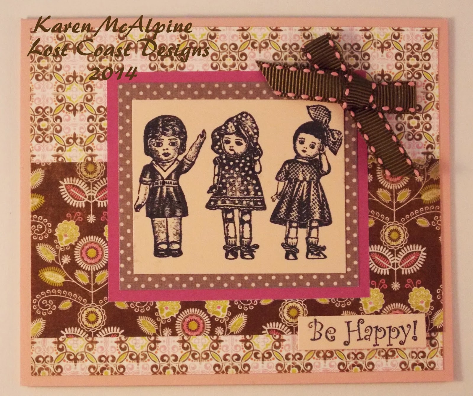 Dreaming and Creating: Pretty little Doll Border Stamp