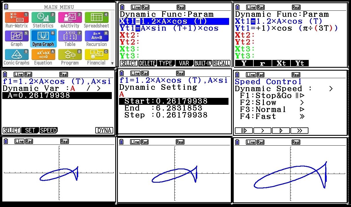 Eddie s Math And Calculator Blog Casio Fx CG50 Animation Of A Graph