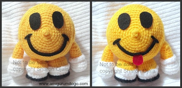 Smiley Happy Face Free Crochet Pattern