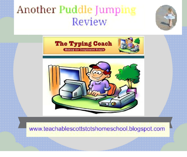 Puddle Jumping: Homeschool Review Crew - The Typing Coach