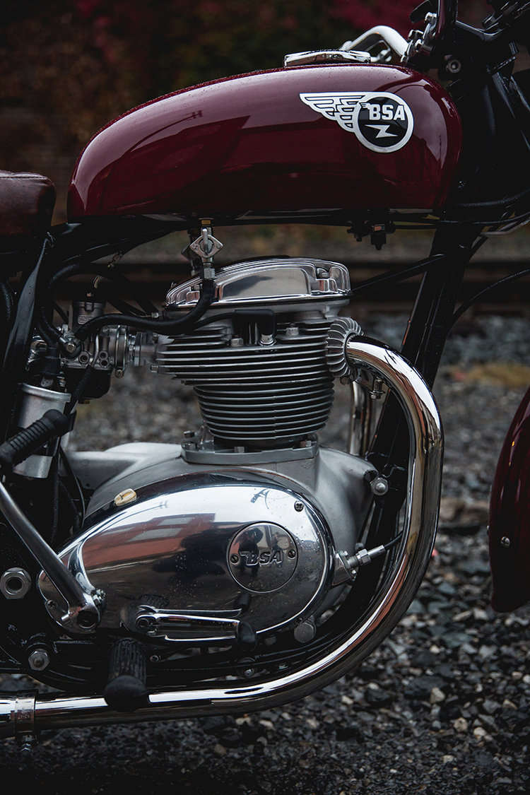 1968 BSA 500 / The Gas Box