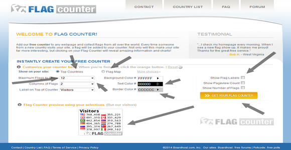 How to Add Flag Counter widget to your Blogger Blog | Blogolect