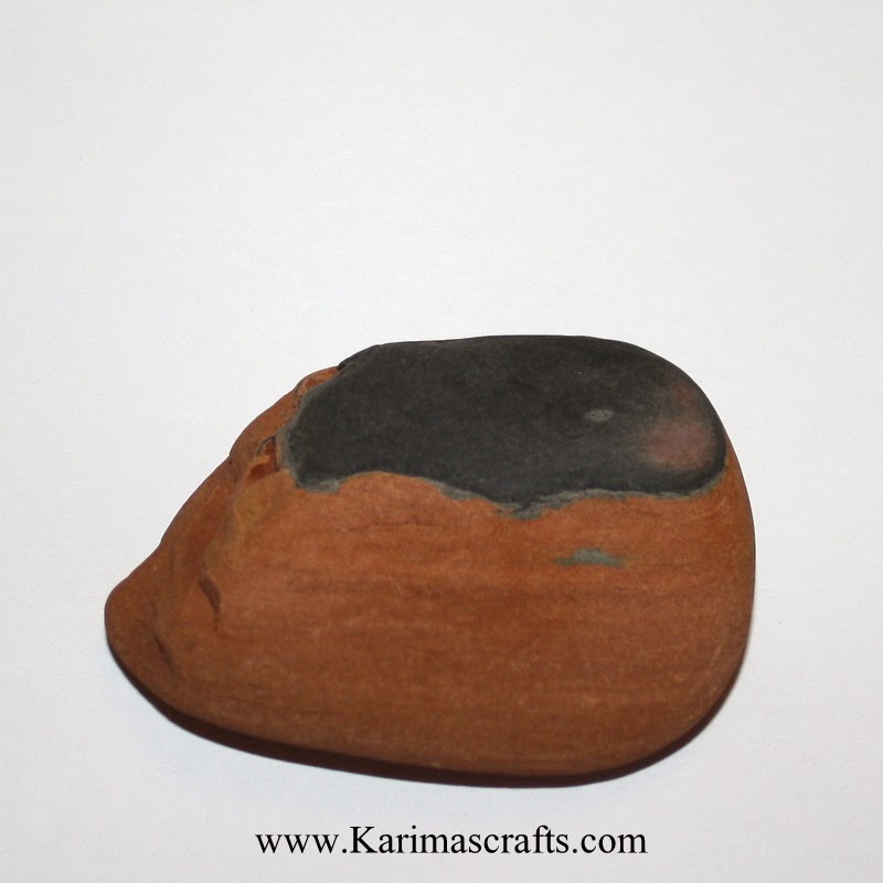 Karima's Crafts: Painted Hedgehog Rock