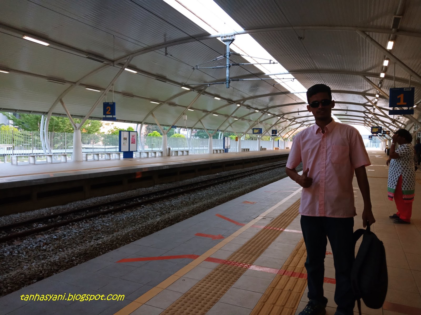 CikHasyani: Naik Train Komuter ke Pulau Pinang.