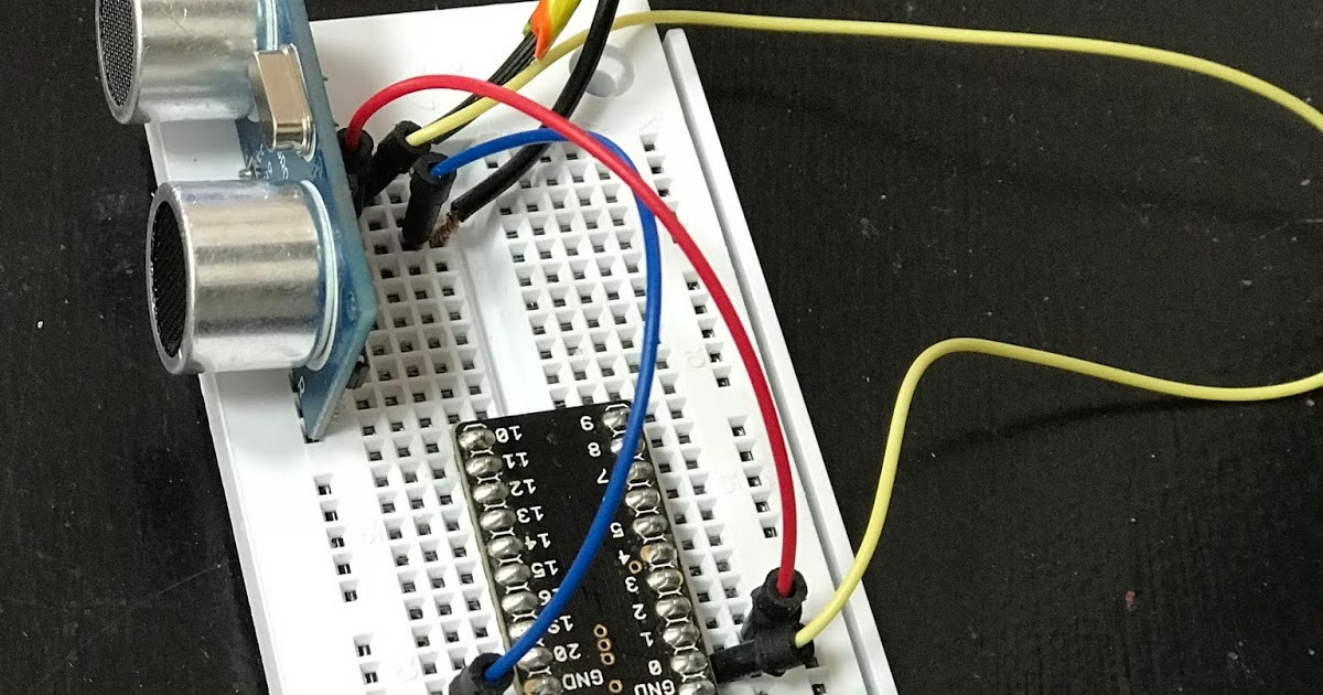 Distance Sensor Microbit