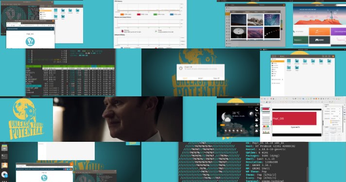 Pop!_OS 18.10 screenshots