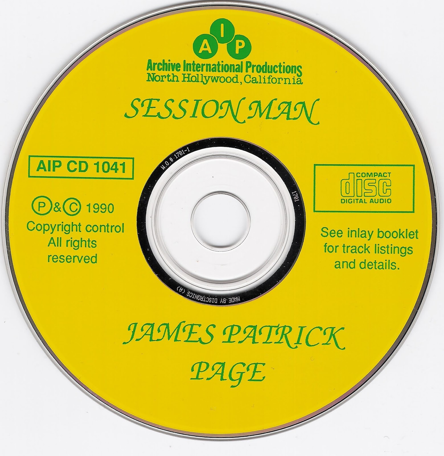 Pop On The Run: James Patrick Page (Jimmy Page) - Session Man, Vol. 1&2 ...