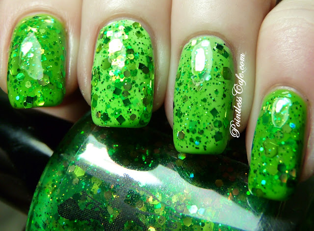 Girly Bits Erin Go Bragh-Less - Swatches and Review | Pointless Cafe