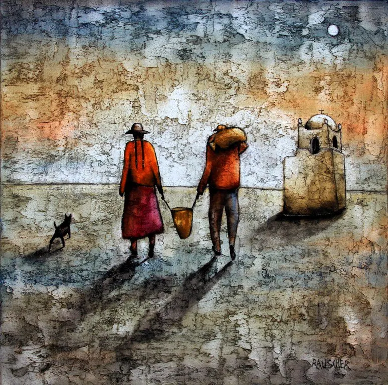 Michel Rauscher, 1957 | Abstract Figurative painter | Tutt'Art ...