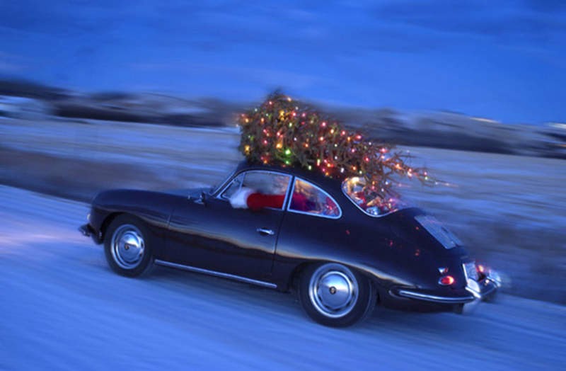 The Gear Shift: Yes, Your Supercar Can Carry a Christmas Tree…