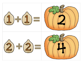 Classroom Freebies Too: Pumpkin Doubles Facts