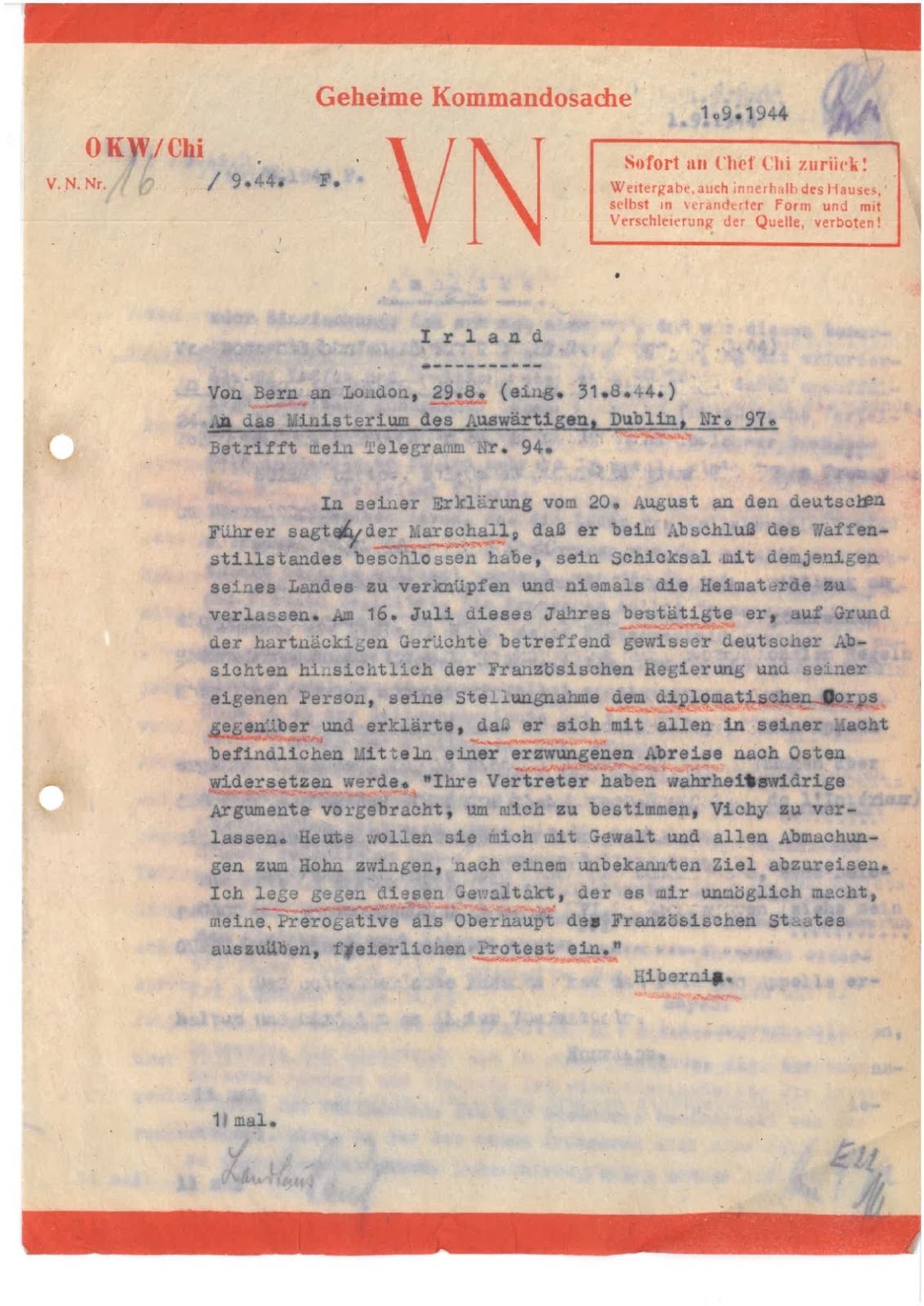 Christos military and intelligence corner: The Irish Government ...